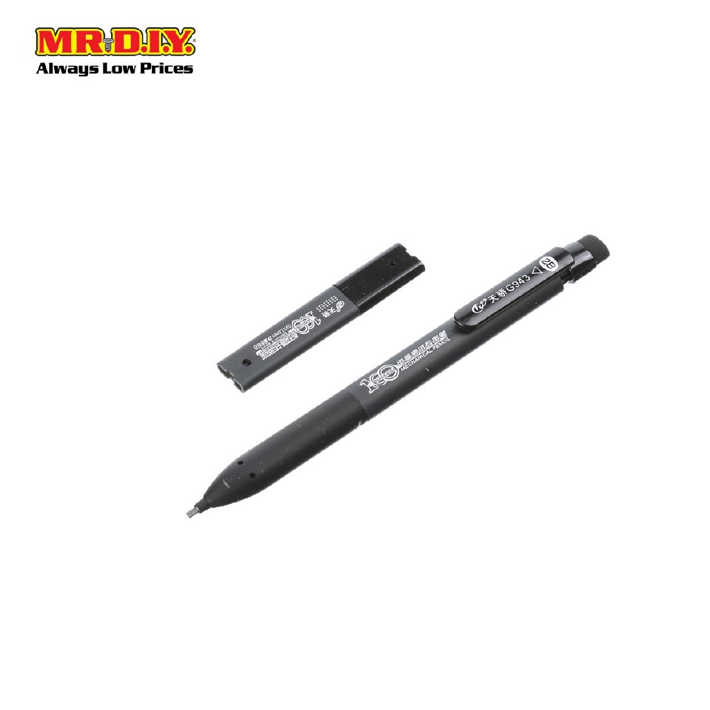 (MR.DIY) 2B Mechanical Pencil & Lead Set (0.5mm) | Shopee Malaysia