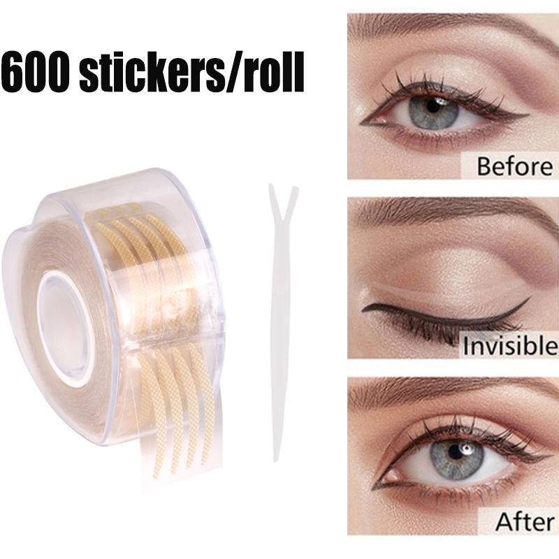 600Pcs/box Big Eyelid Tape Sticker Double Fold Self Adhesive Eyelid ...