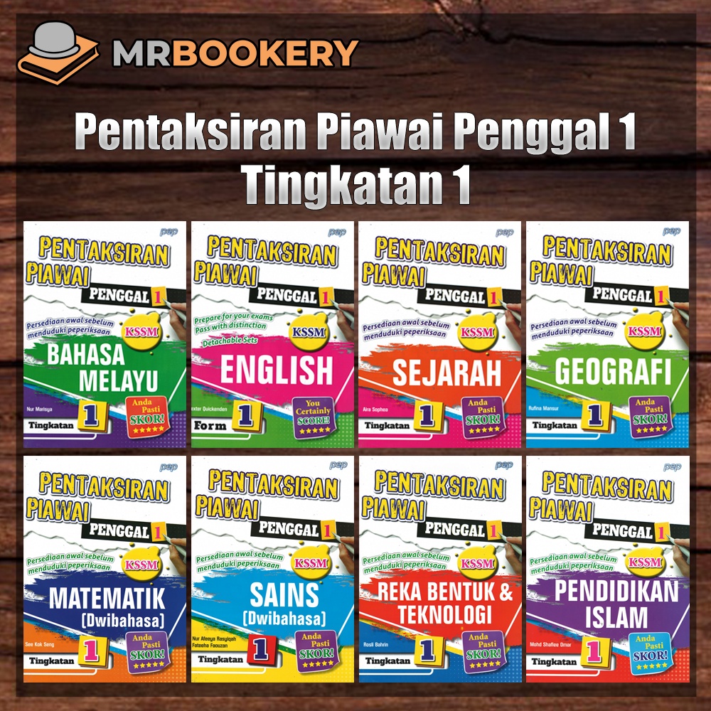 [MrBookery] Kertas Model : Pentaksiran Piawai Penggal 1 KSSM Tingkatan ...