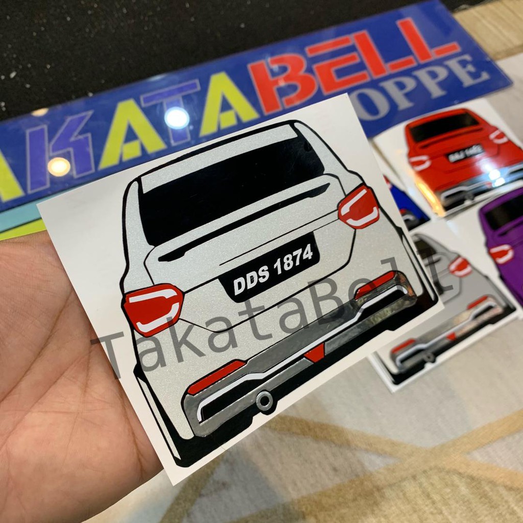 Sticker bontot persona new/sticker persona/sticker belakang persona ...