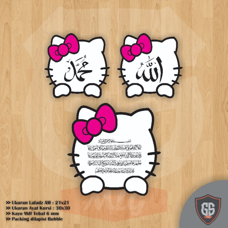 1 Set Of Calligraphy "Hello Kitty Head Model" | Shopee Malaysia