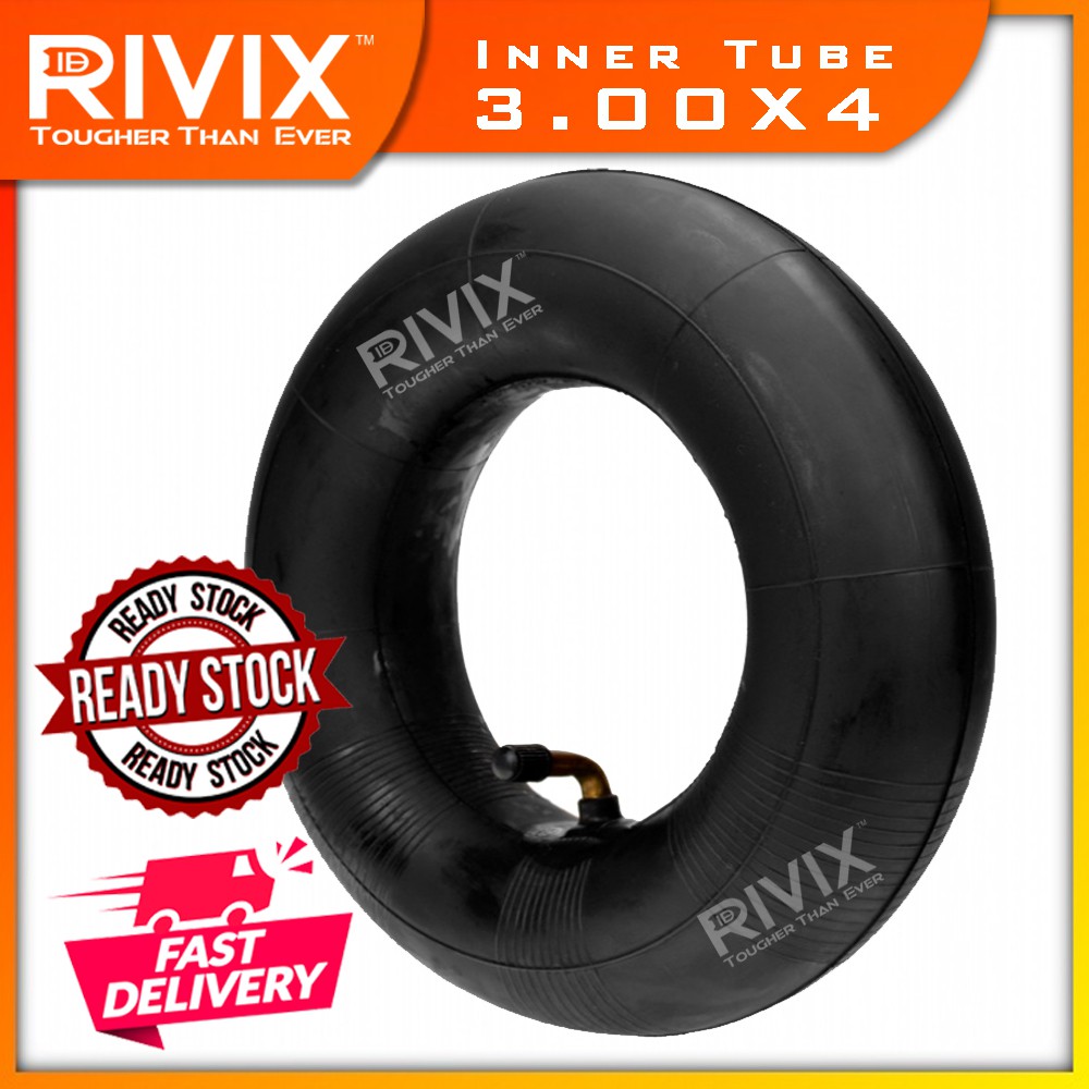 Inner Tube 3.00 - 4 Tayar Dalam Size 300 x 4 Tube Tyre four-wheel ATV ...