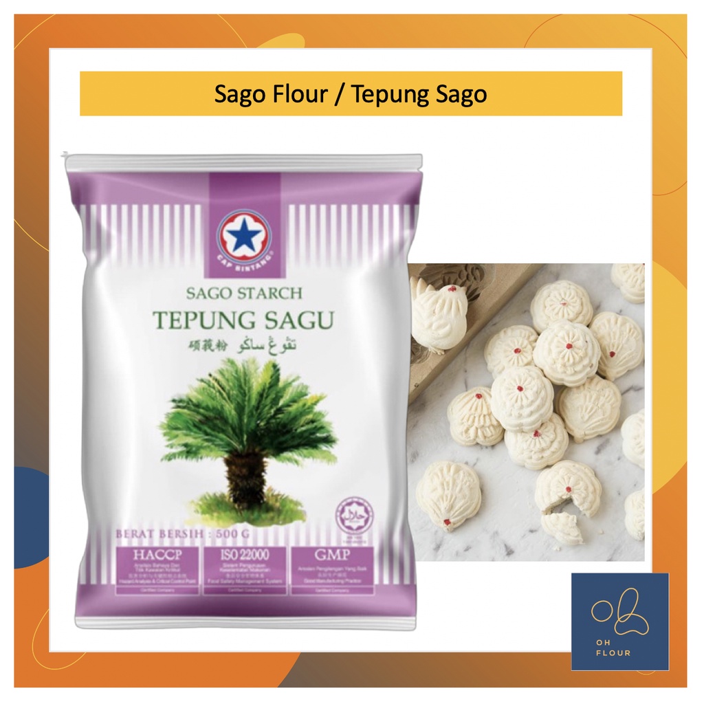 Sago Flour Starch 500g BINTANG / Tepung Sagu HALAL / 沙谷粉 | Shopee Malaysia