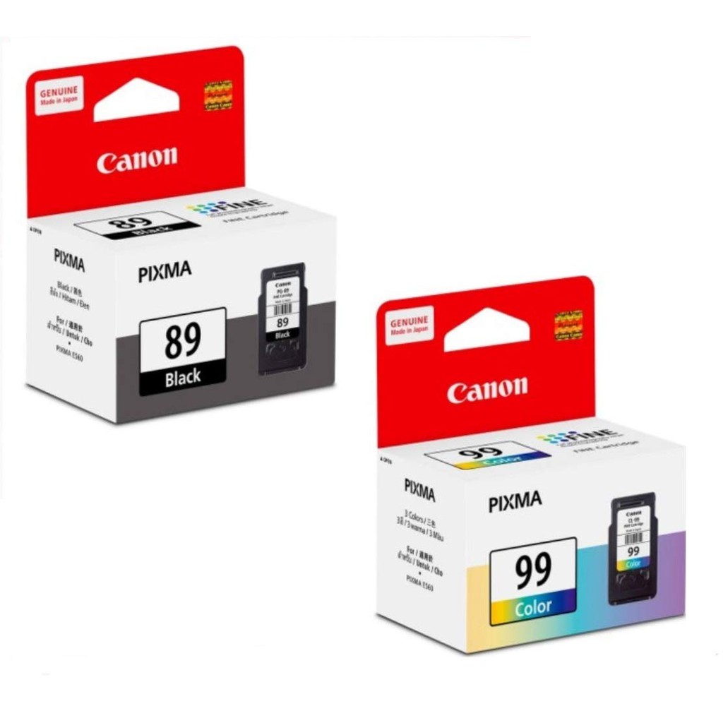 Canon PG-89 CL-99 Black Ink Cartridge PG89 CL99 E560 | Shopee Malaysia