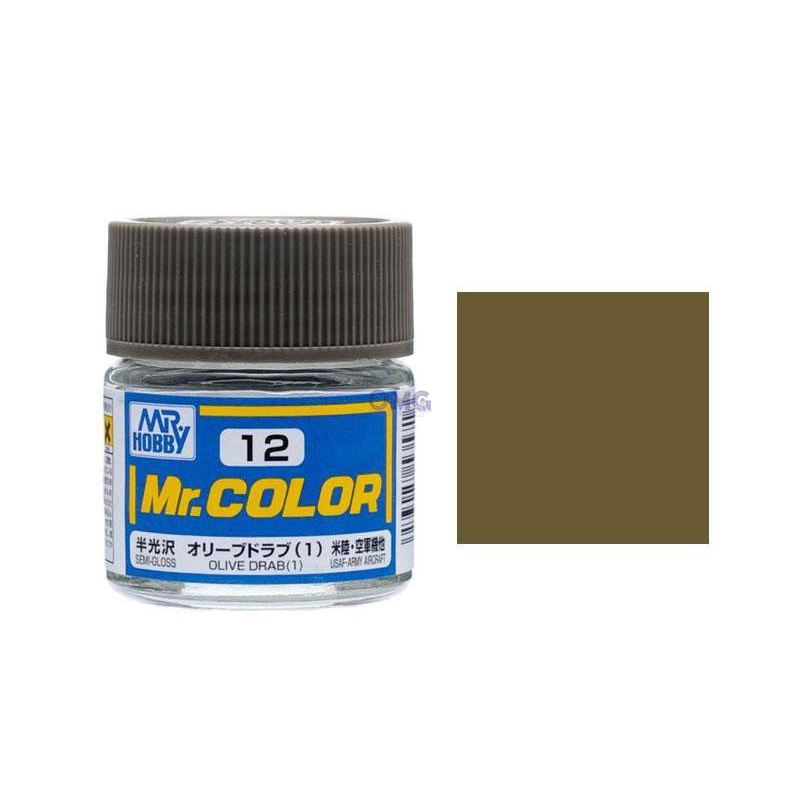 C1 - C20 Mr. Mr Color Mr Hobby White Black Red Yellow Blue Green Brown ...