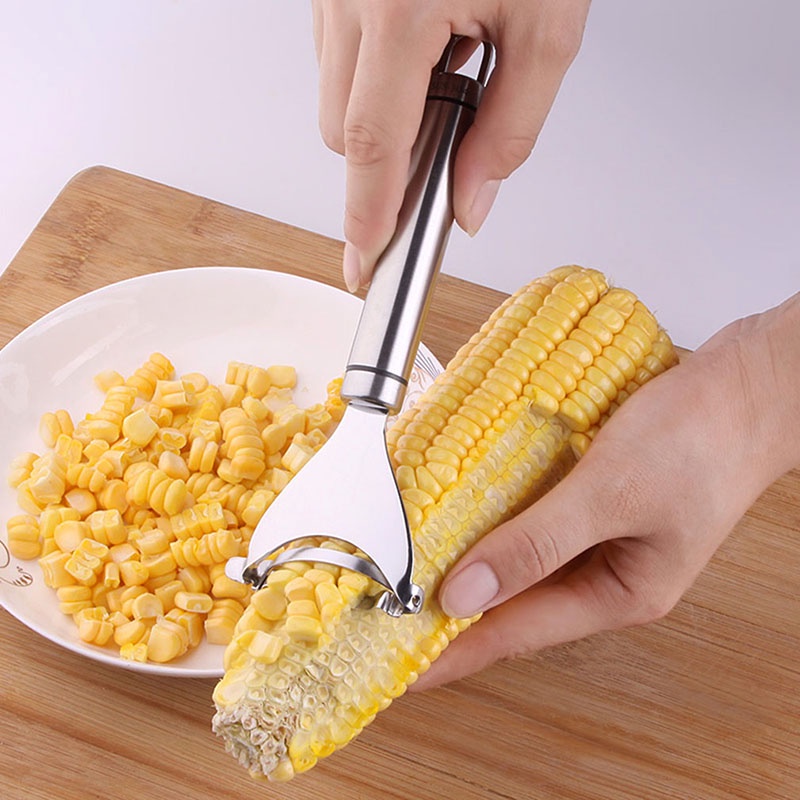 Stainless Steel Corn Stripper Corns Threshing Device Easy Peeling Corn ...