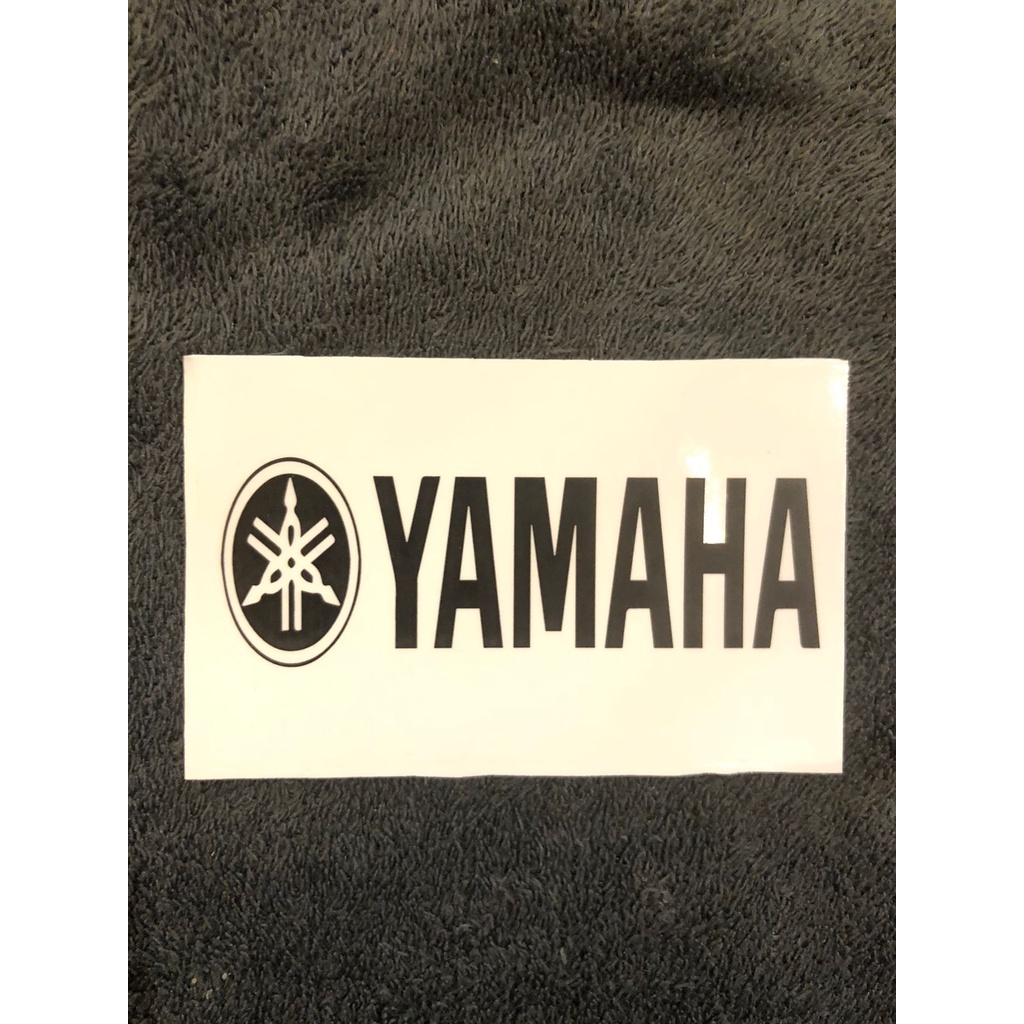 Yamaha CUTTING STICKER FOR CVT motorbike body, helmet visor, etc. logo ...