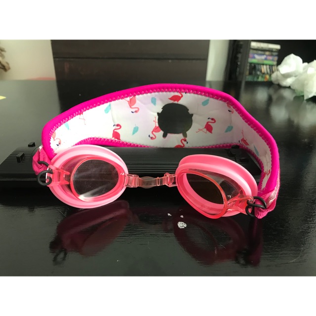 Original Cheekaboo Kids Swimming Goggles (pre loved) | Shopee Malaysia