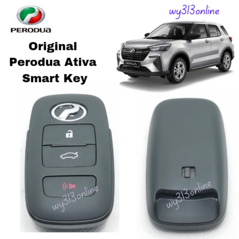Original Perodua Ativa Smart Key Remote Keyless | Shopee Malaysia