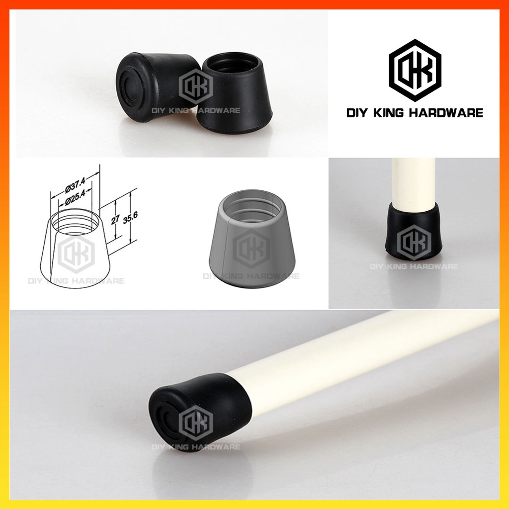 DIY King Metal Pipe Rubber Bushing Plastic Bushing Leg | Shopee Malaysia