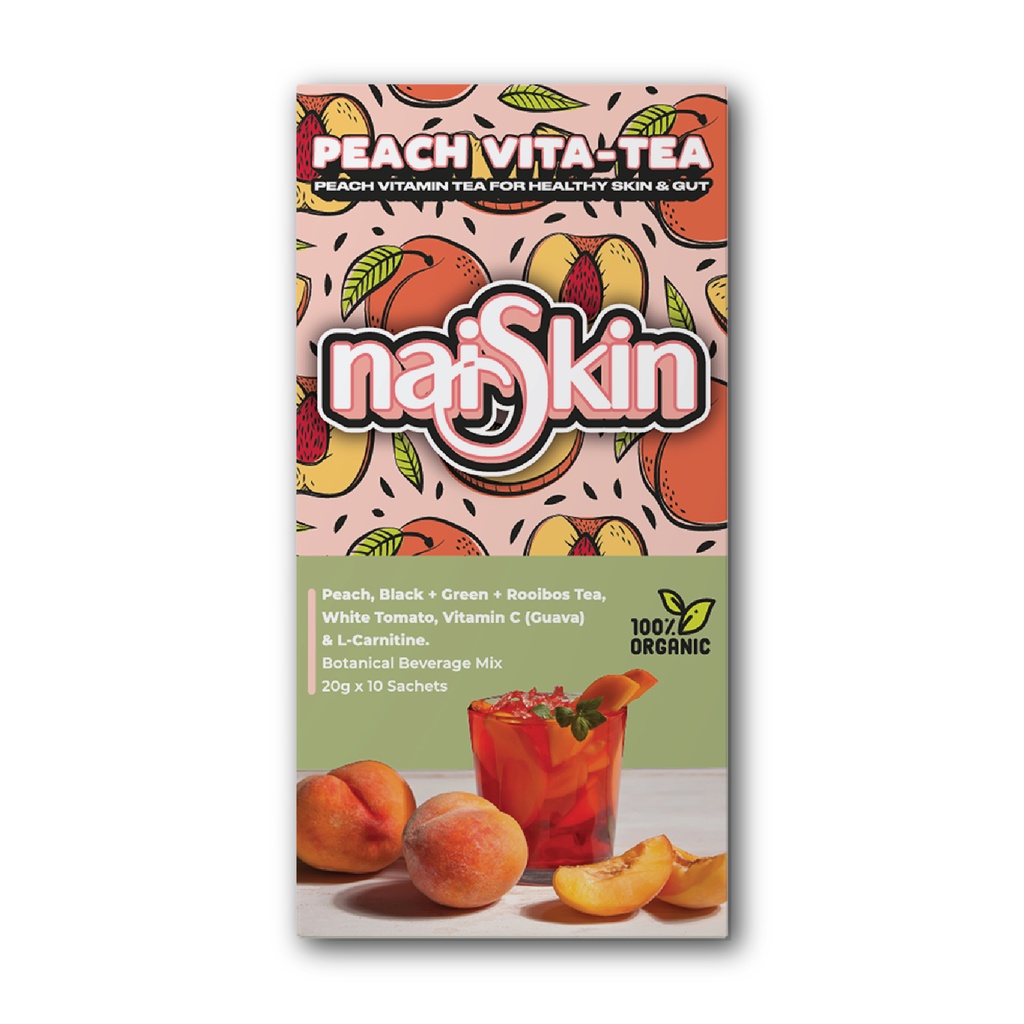 Naiskin - Set 1 Box (Peach Vita-Tea) | Shopee Malaysia