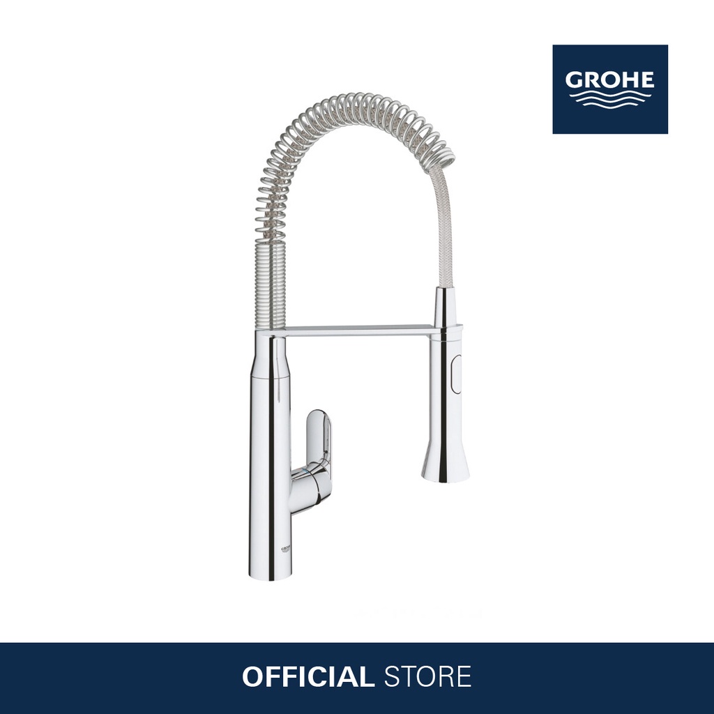 GROHE K7 Medium Single-lever Sink Mixer 31379000 | Shopee Malaysia