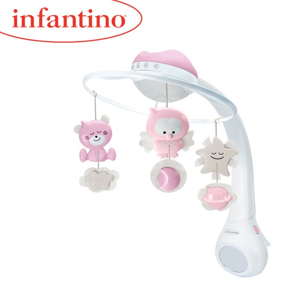 Infantino 3-In-1 Projector Musical Mobile - Pink004914 | Shopee Malaysia