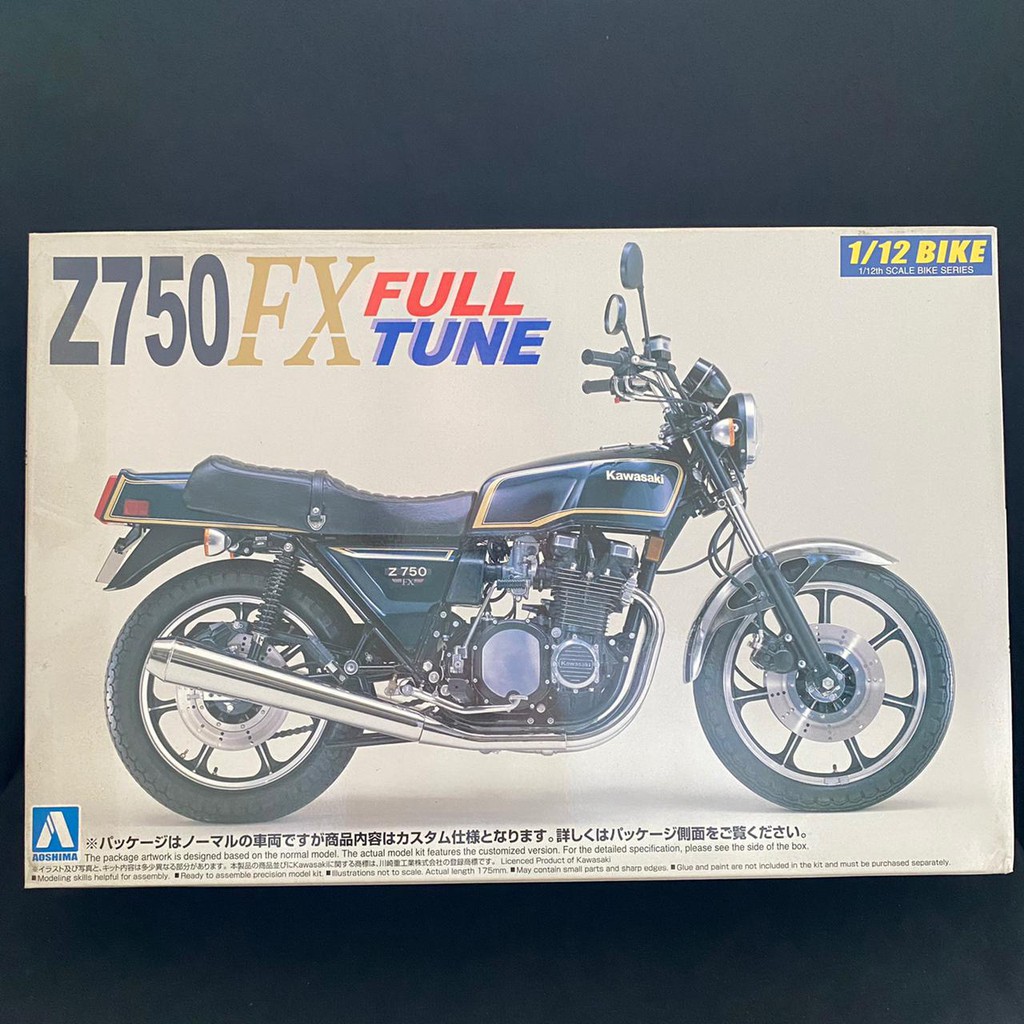 1 / 12 Scale Aoshima Kawasaki Z750Fx Full Tune Model Kit | Shopee Malaysia