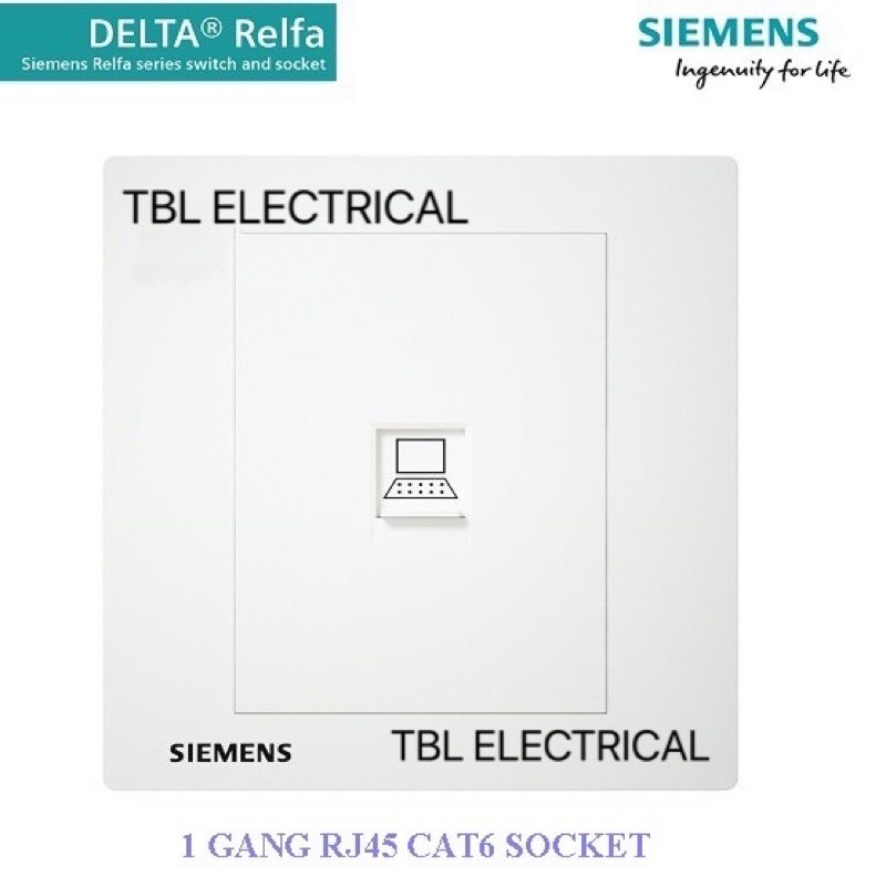 🔥SIRIM🔥SIEMENS DELTA® Relfa SERIES SWITCHES & SOCKET OUTLET SIRIM ...