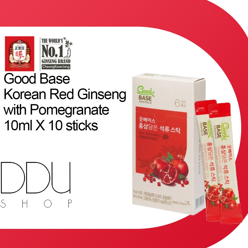 Cheong Kwan Jang / Good Base Korean Red Ginseng with Pomegranate / 10ml ...