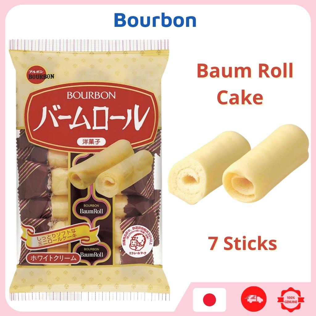 Bourbon Baum Roll Cake 7 Sticks | Shopee Malaysia