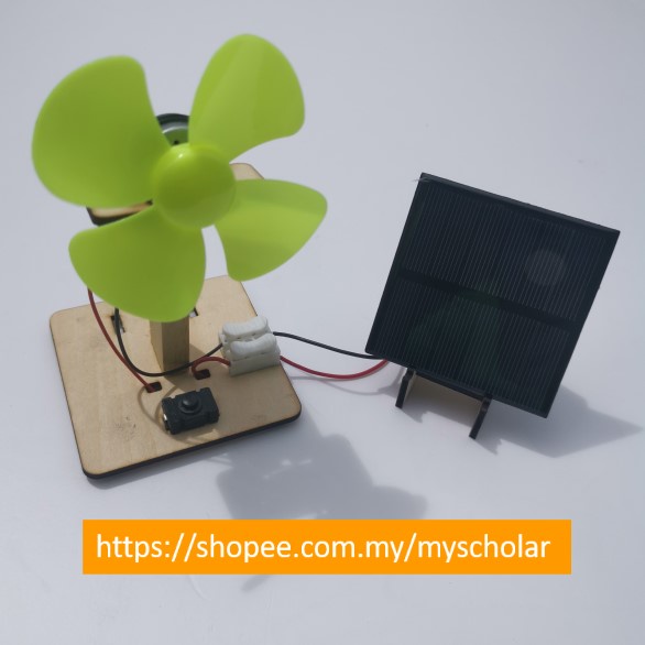 [MYSCHOLAR PROJEK RBT] DIY SOLAR FAN (KIPAS SOLAR) HBYRID INDOOR ...