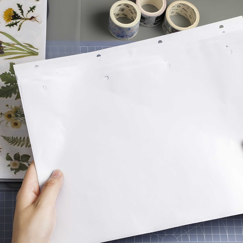 40sheets Release Paper A5/A4/A6 Size, Painting Release Paper with Holes ...