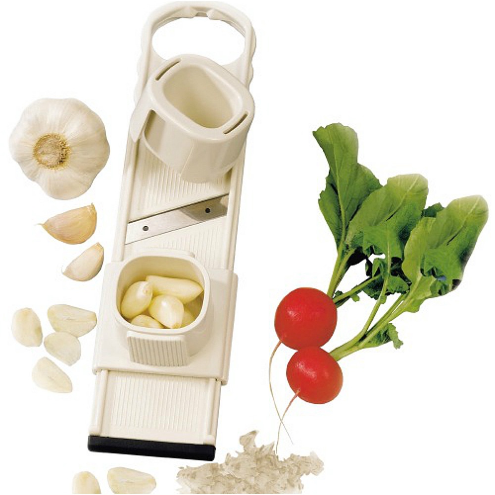 Garlic Slicer Cutter Shredder 2 In 1 Function Kitchen Tool Vegetable ...