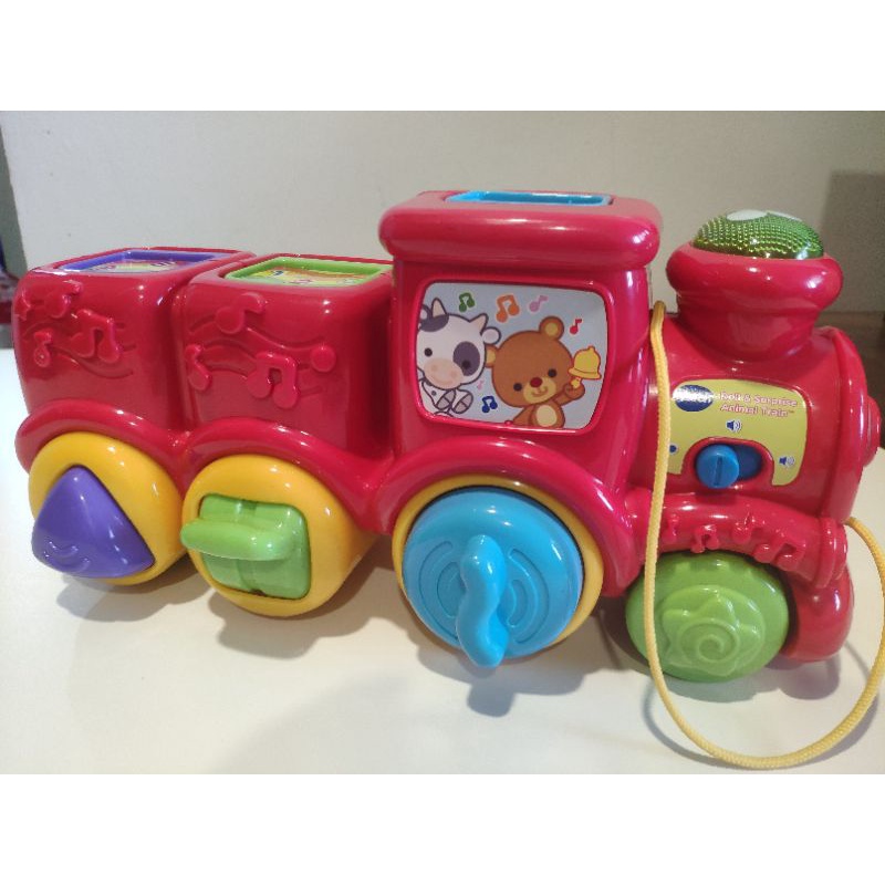 VTech Roll & Surprise Animal Train | Shopee Malaysia