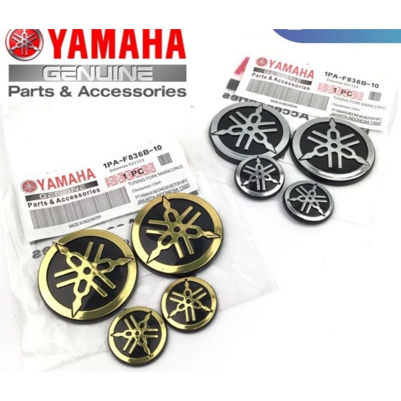 (2 BIG 2 SMALL) 4In1 YAMAHA Logo Stickers Y15 LC135 FZ150 Lambang ...