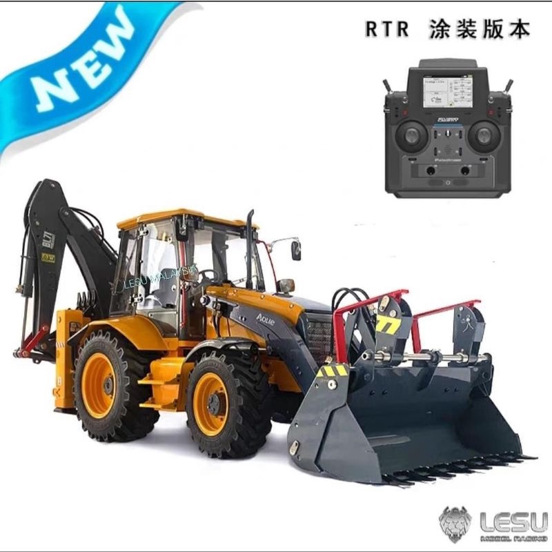 RC 1/14 Construction Machinery Hydraulic Model Aoue-BL71 Two-head Busy ...
