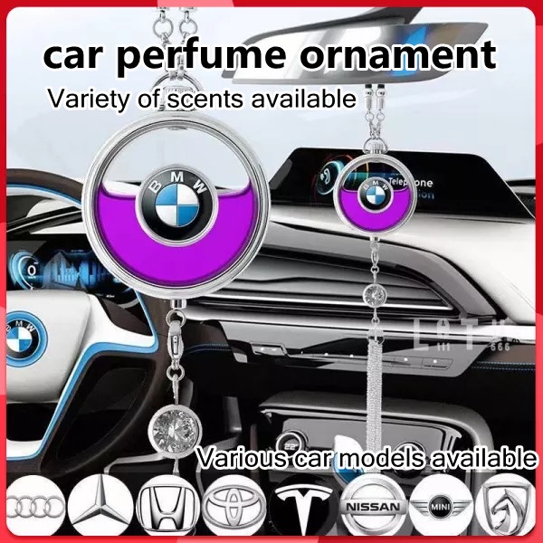 New car perfume pendant Durable fragrance Car rearview mirror pendant ...