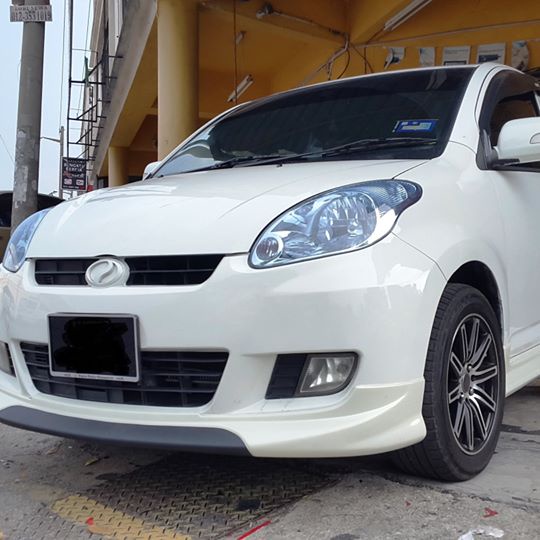 Perodua Myvi 2009 Gen 1 Sporty Oem Bodykit Body Kit Skirting Skirt Lip ...