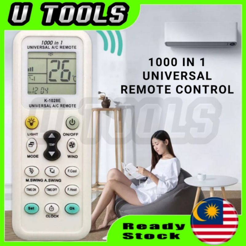1000 In 1 Universal Remote Control Aircond Remote Control Air ...
