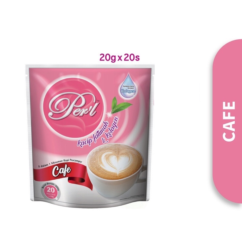 Per'l Kacip Fatimah & Collagen Cafe (20gm X 20 Sachets) | Shopee Malaysia