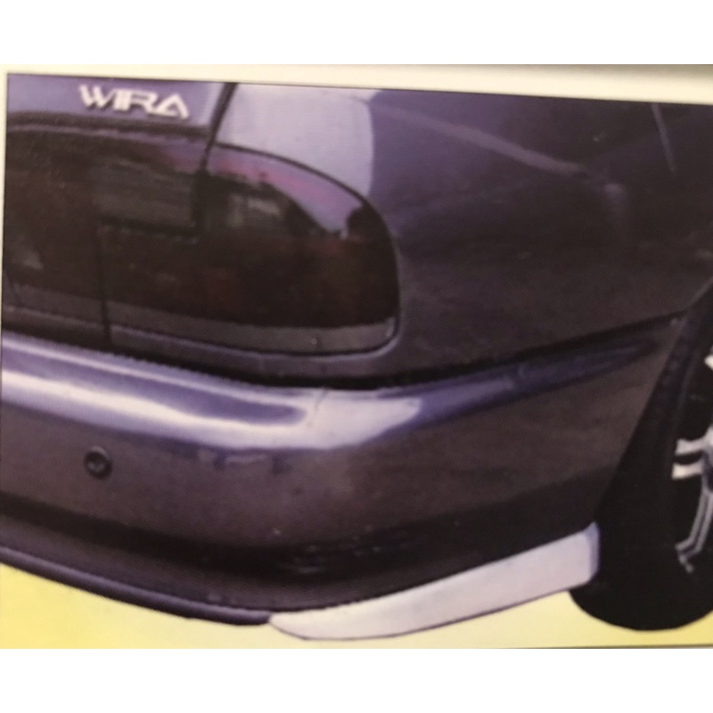 🔥WIRA SALOON E2 REAR SKIRT PU 2pcs/SET | Shopee Malaysia