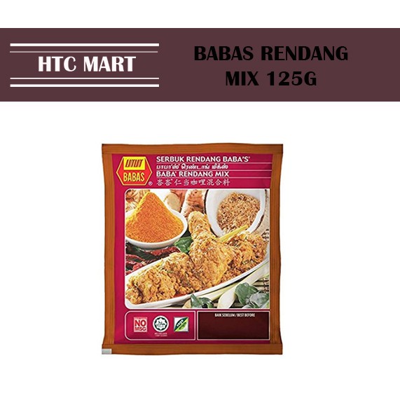 BABAS RENDANG MIX 125G | Shopee Malaysia