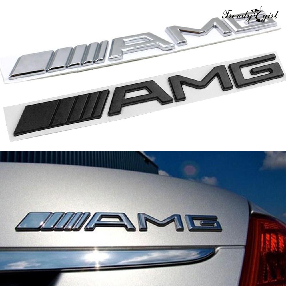 For Benz AMG Letters Car Rear Body Emblem Sticker Benz | Shopee Malaysia