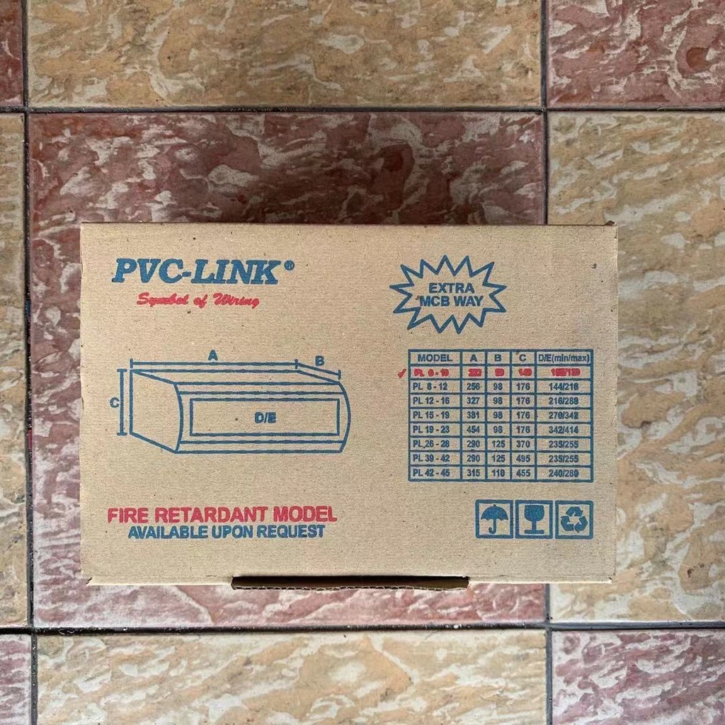 PVC-LINK WHITE ABS/HIPS & FIRE RETARDANT CONSUMER UNIT/MCB BOX | Shopee ...