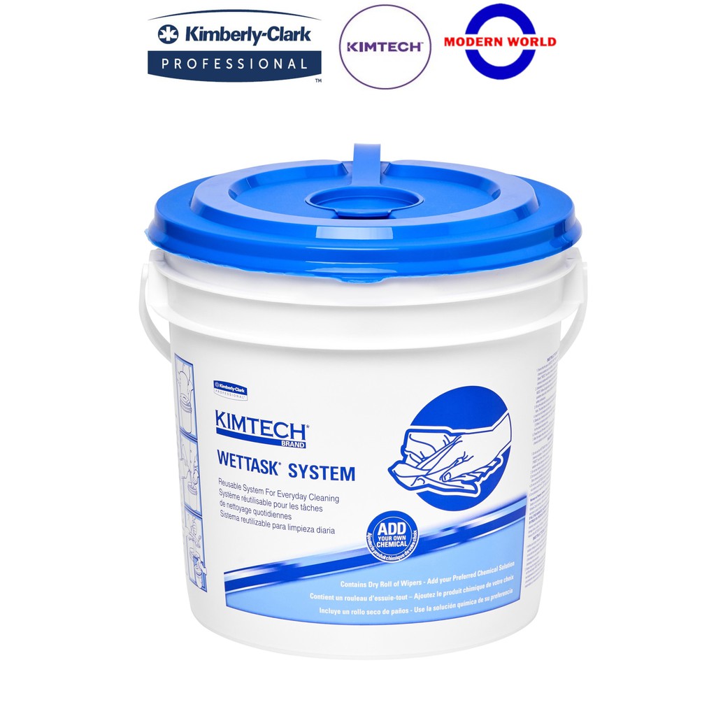 **KIMTECH PREP™ 06001-Wipers for Solvents (Wettask) 6 rolls x 60 sheets ...