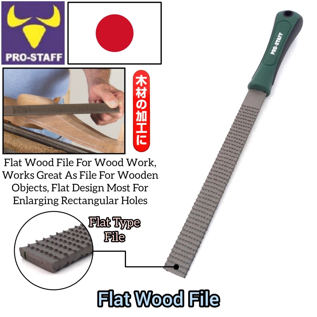 PRO STAFF JAPAN FLAT WOOD FILE FOR CLEAR WOOD BURRS , HANDCRAFT ...