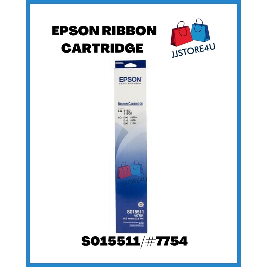 Epson Ribbon Cartridge ( S015511 / #7754) | Shopee Malaysia