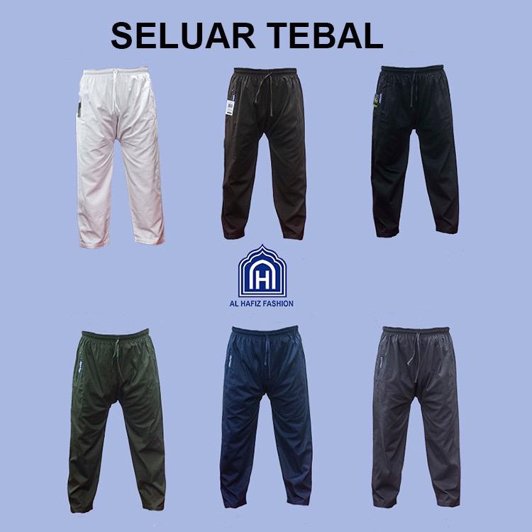 SELUAR Kain Tebal iBadah Umrah Haji jalan-jalan AL HAFIZ FASHION 100% ...