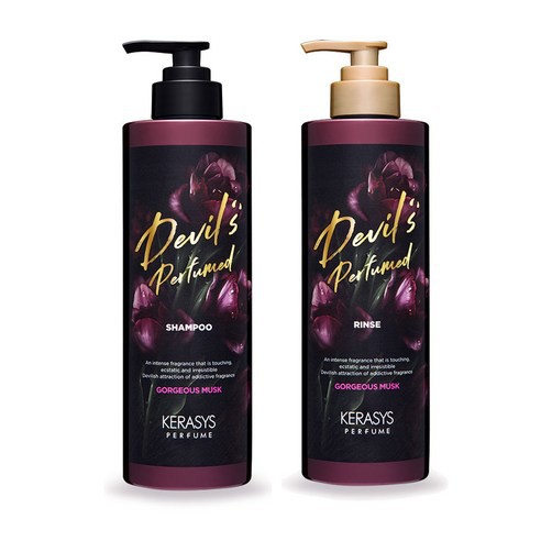 Kerasys Perfume Gorgeous Musk Shampoo 500ml + Conditioner 500ml Set ...