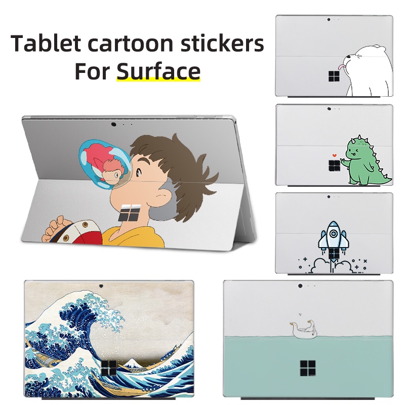 Laptop Stickers for Microsoft Surface Pro 5 Pro 6 Pro 7 Skin Super Slim ...