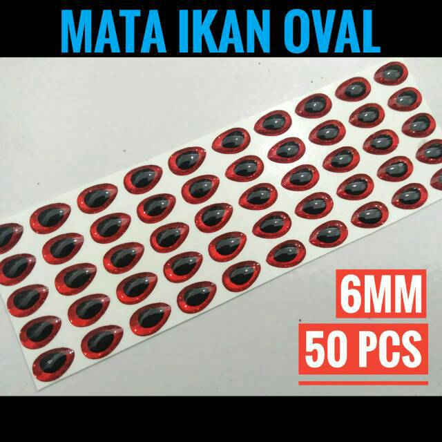 MATA Koika Oval Fish Eye Sticker | Shopee Malaysia