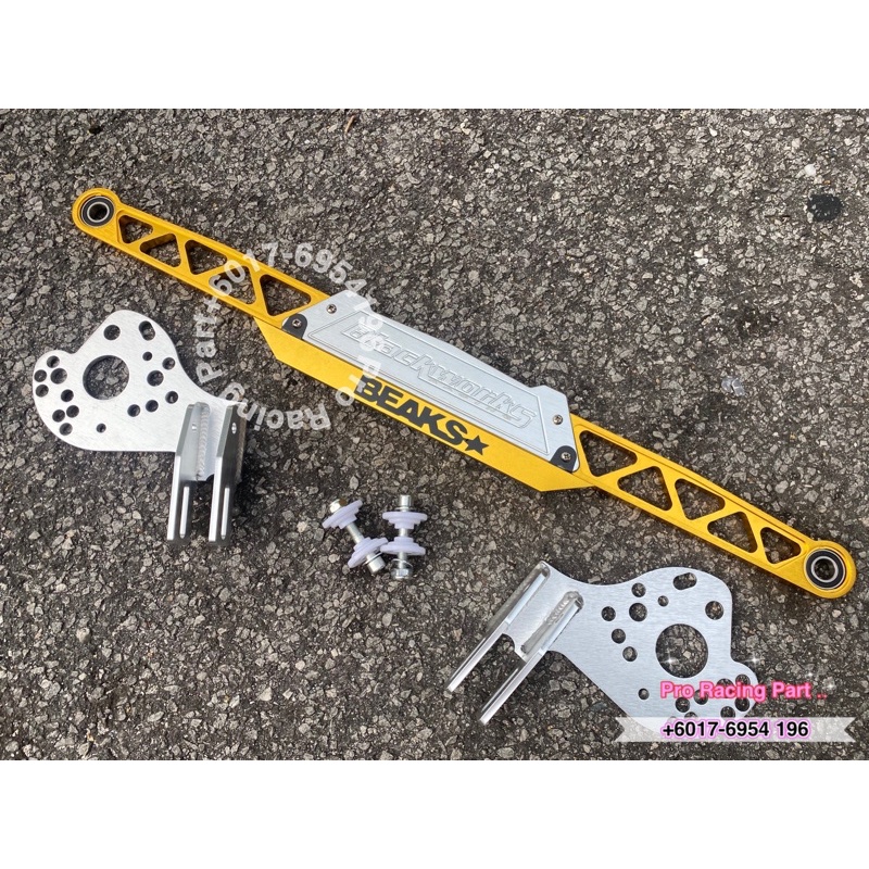 Thailand ASR Gold BlackWorks Subframe Lower Bar Universal Vios City ...
