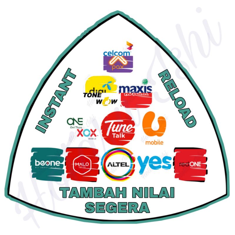(2) [INSTANT PREPAID] Fast TOPUP LaJu!! RELOAD MuRah!! Semua Telco Celcom Digi Maxis Umobile Xox ...