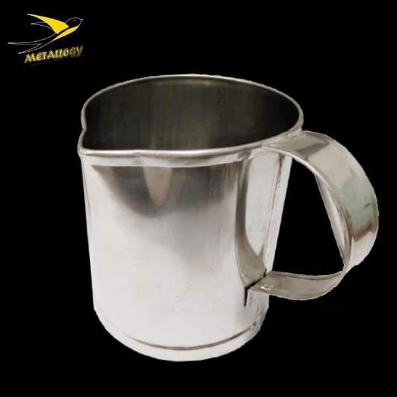 Metallogy 1.5 Litre Stainless Steel Mug/Cawan Besi / Coffee Teh Tarik ...