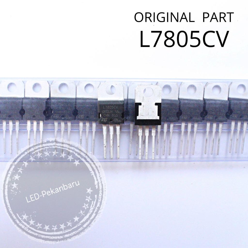 L7805cv L7805 7805 POSITIVE VOLTAGE REGULATOR 5V/IC 5volt | Shopee Malaysia