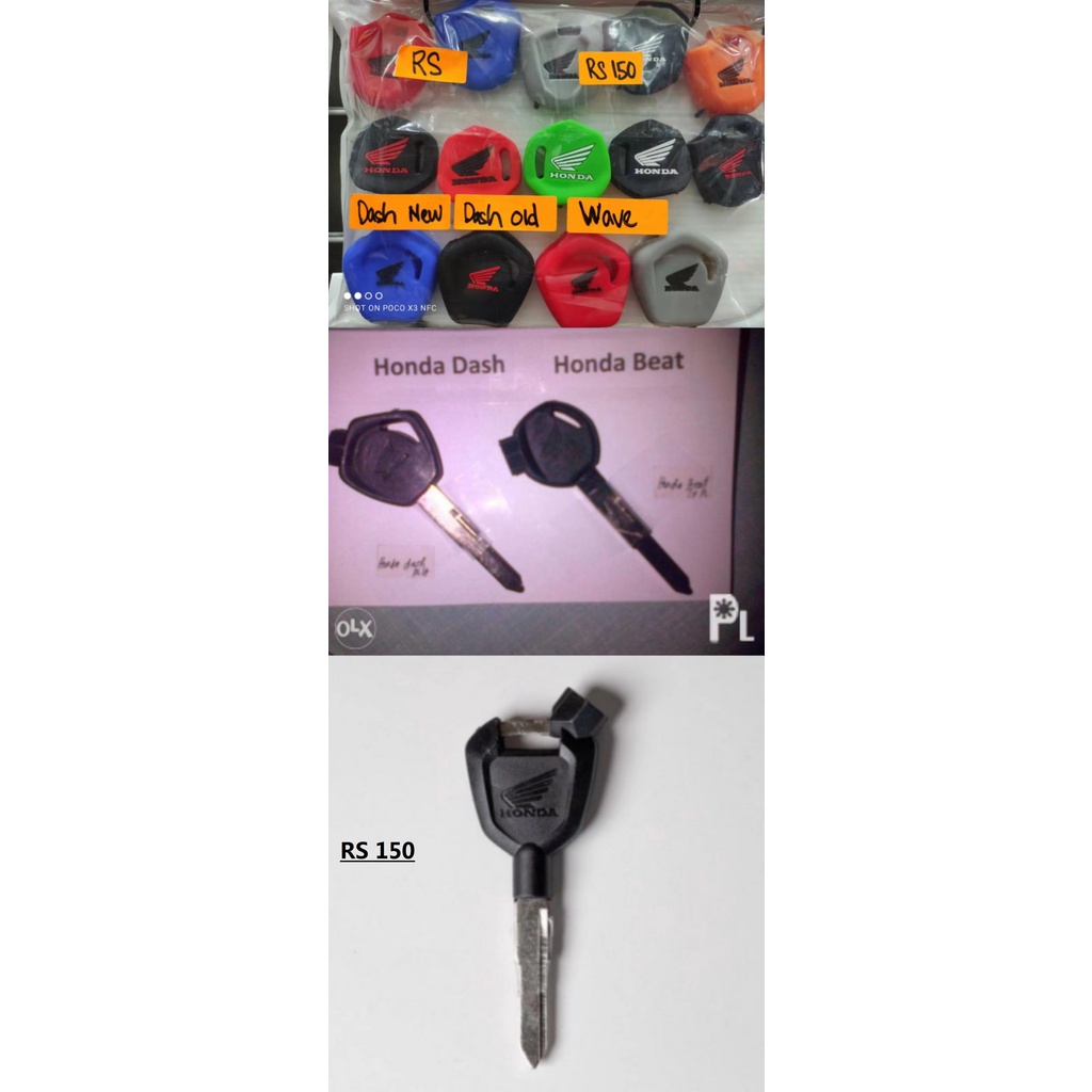 HONDA RS 150 Dash Wave Beat Motorcycle Key Silicone Cover | Shopee Malaysia