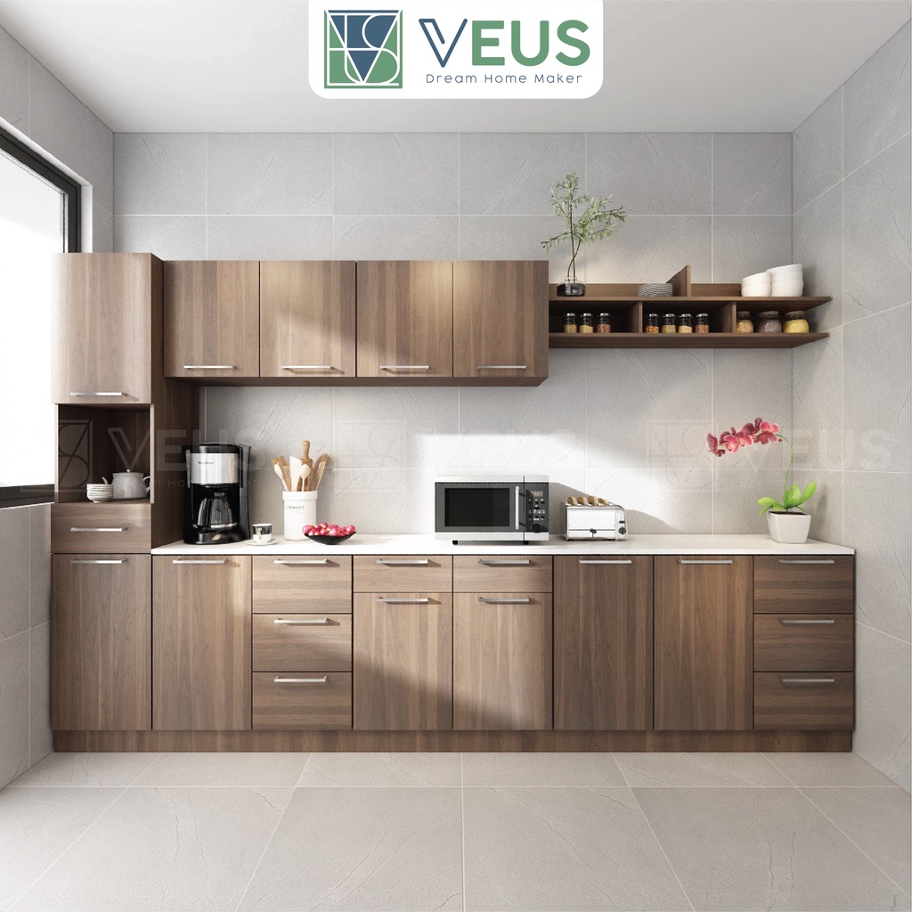 Veus Tiye Mix Series Kitchen Cabinet Storage Cabinet With Drawer ...