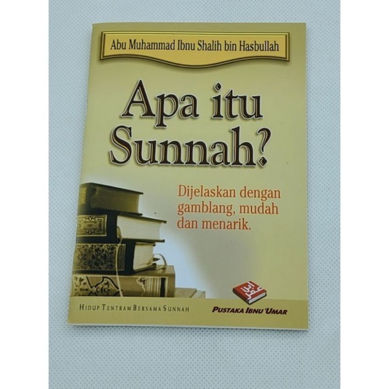 Apa itu Sunnah dijelaskan dengan mudah dan menarik | Shopee Malaysia