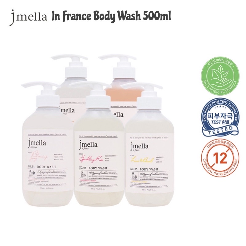 JMELLA in France Body Wash 500ml | Shopee Malaysia